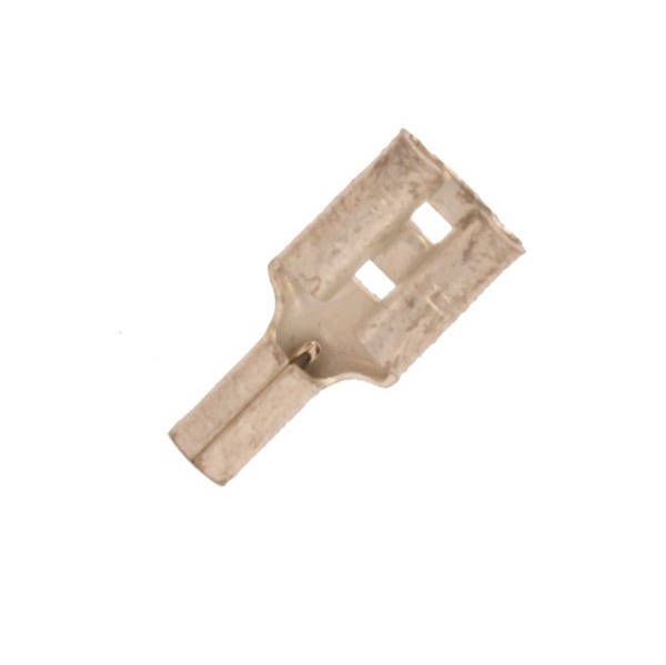 Non Insulated .250 Female Push On Wire Terminals - Wiring Products